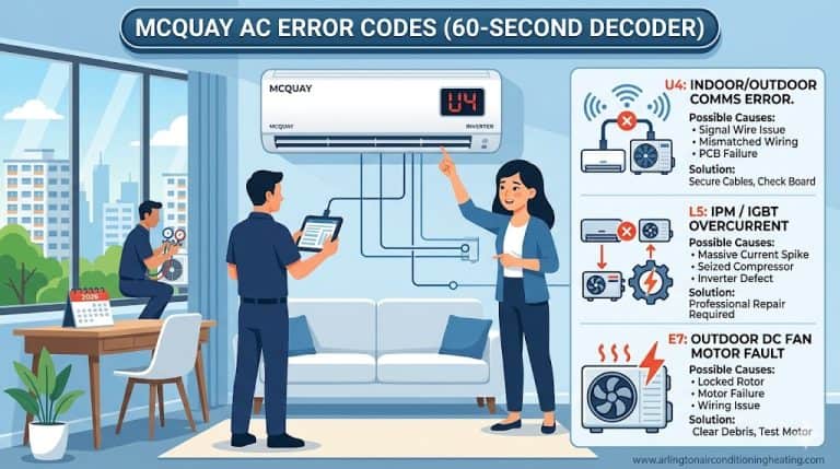 McQuay AC Error Codes & Troubleshooting (2026 Decoder)